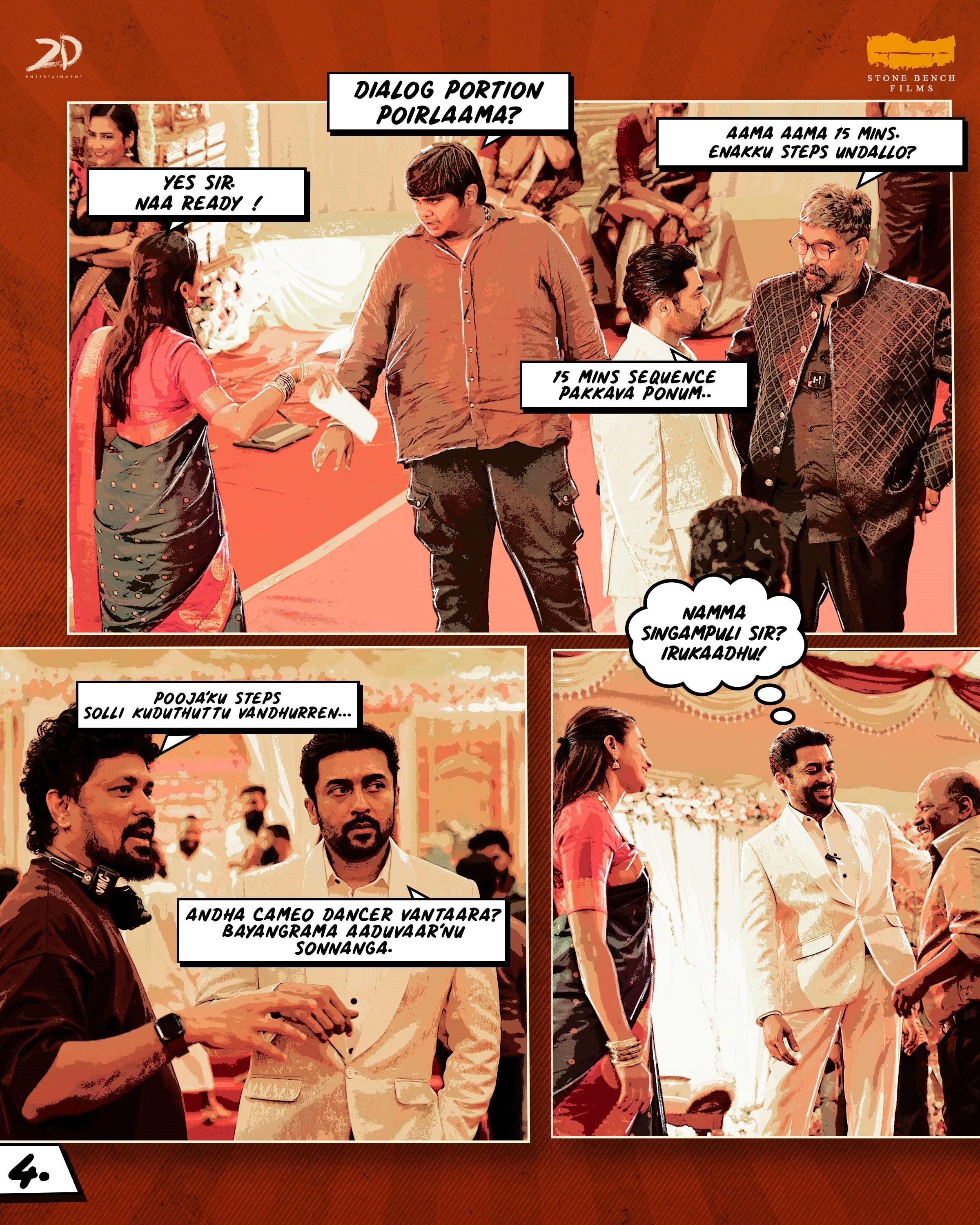 Retro BTS Comic Ep 7 reveals Kanimaa story with Suriya, Pooja Hegde Tamil Movie, Music Reviews ...